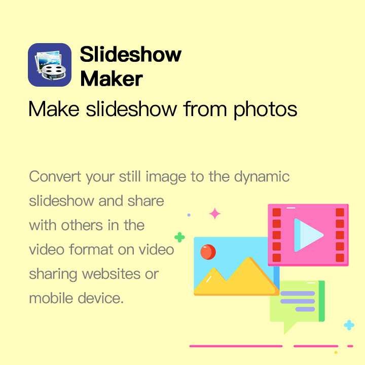 How to Make a Slideshow Video with Music and Pictures for Free - Gilisoft